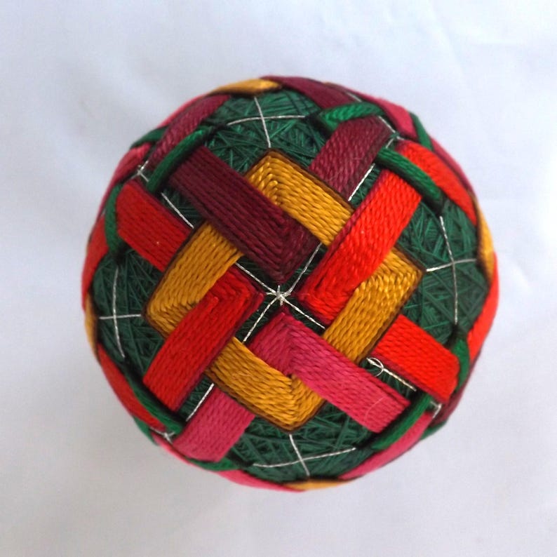Beth's Temari Balls | Handmade Japanese Embroidered Balls - Etsy