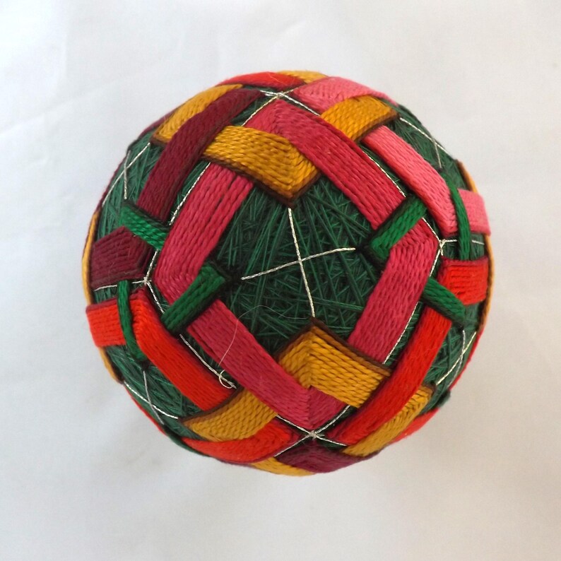 Beth's Temari Balls | Handmade Japanese Embroidered Balls - Etsy