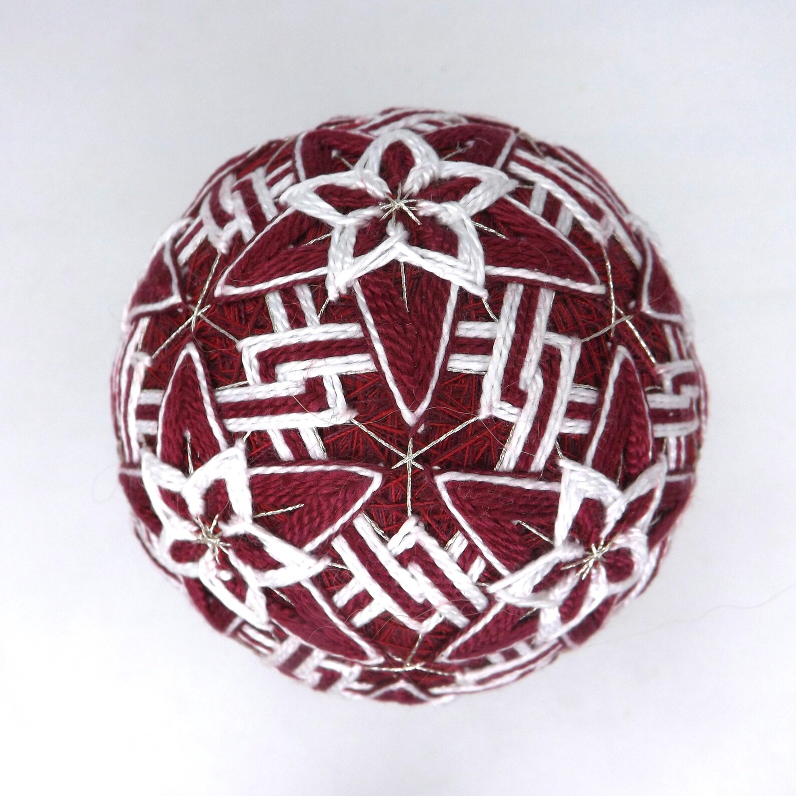 Handcrafted Japanese Temari Ball ,unique Gift, Handmade, Twelve ...