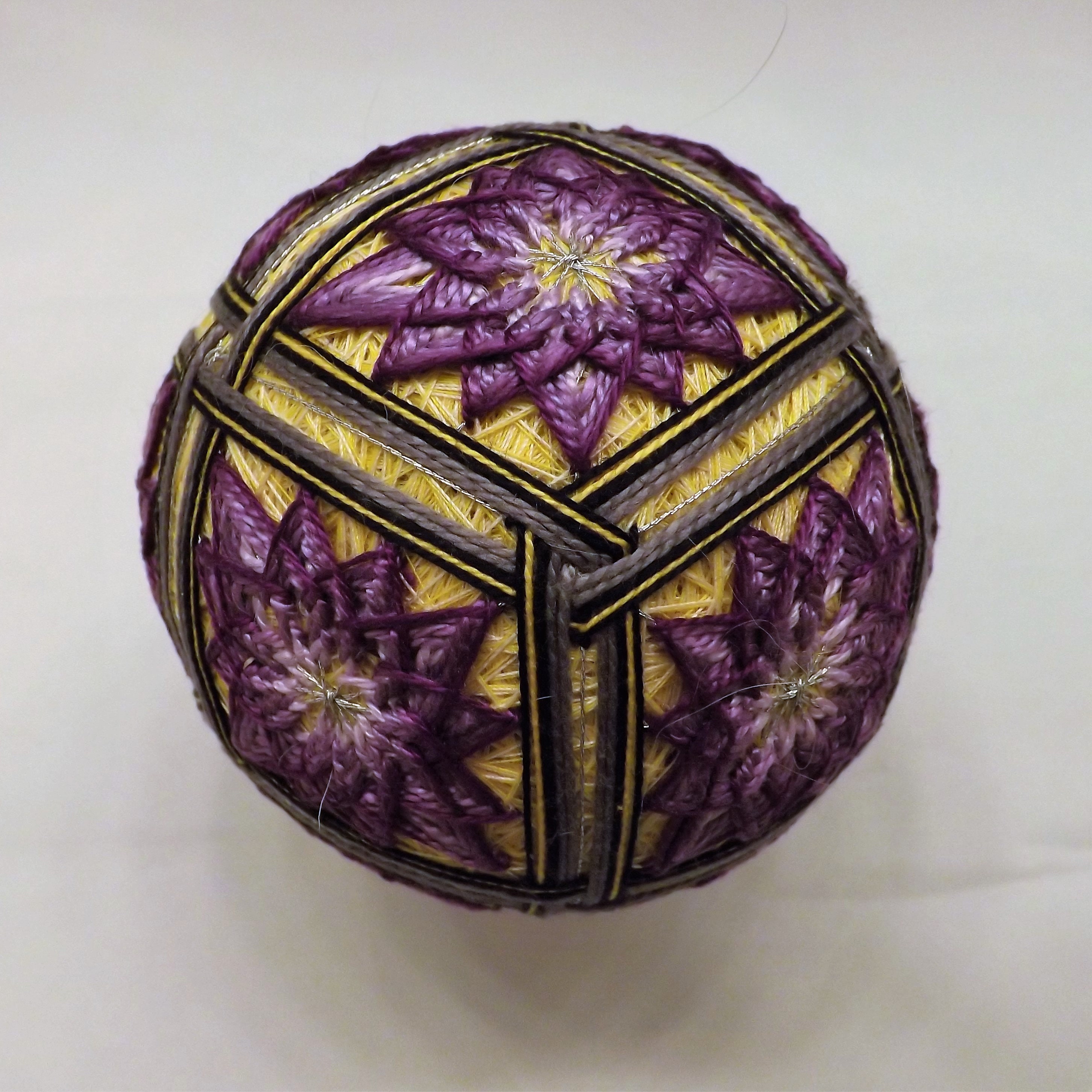 Fiber Arts Art & Collectibles Japanese Temari Ball handmade rice hulls ...