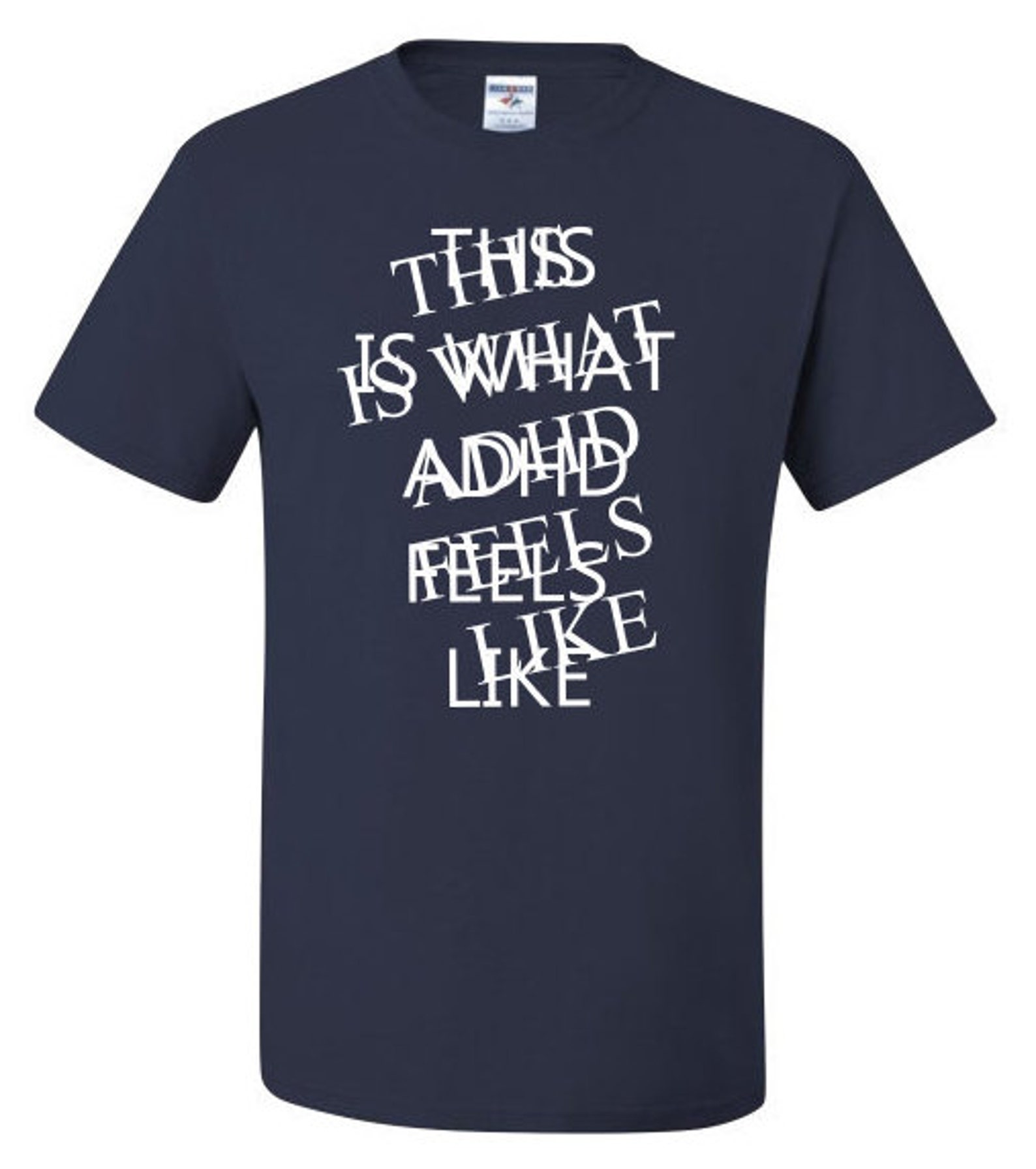 ADHD Awareness Adult Tee - Etsy