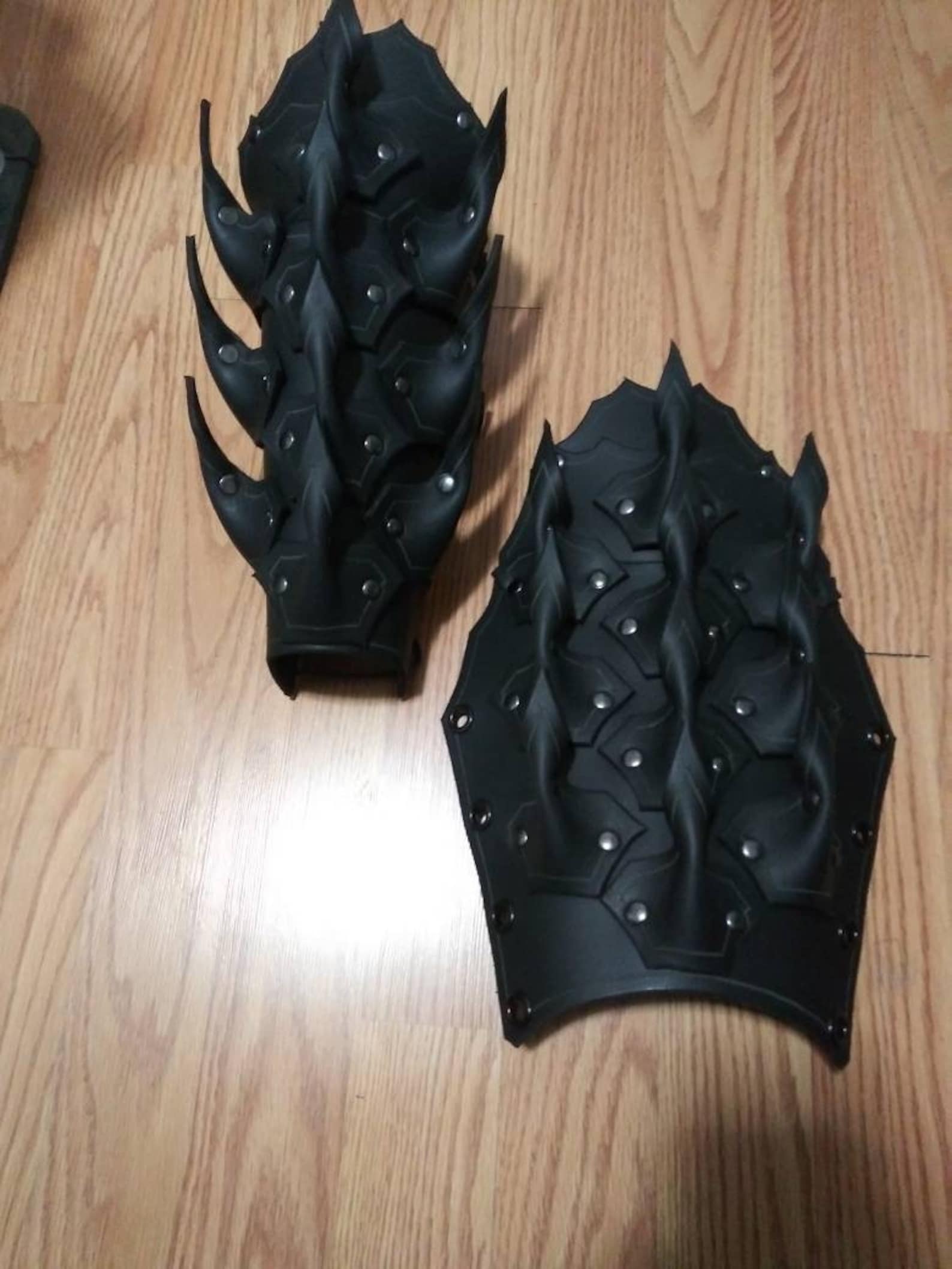 Leather Claw Large Gauntlets With Option of Hand Claws | Etsy