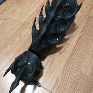 Leather Claw Large Gauntlets With Option of Hand Claws - Etsy