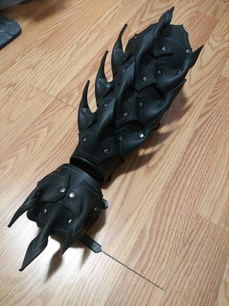 Leather Claw Large Gauntlets With Option of Hand Claws | Etsy