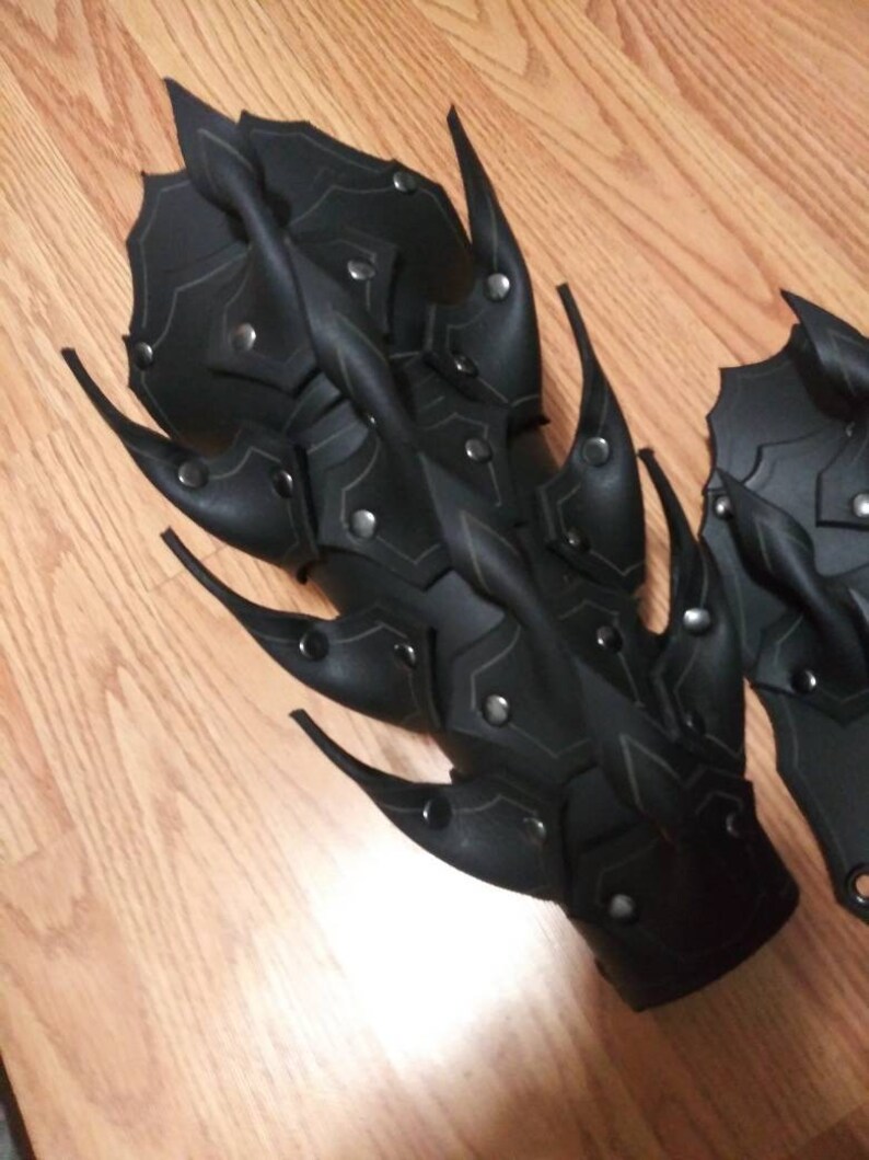 Leather Claw Large Gauntlets With Option of Hand Claws - Etsy