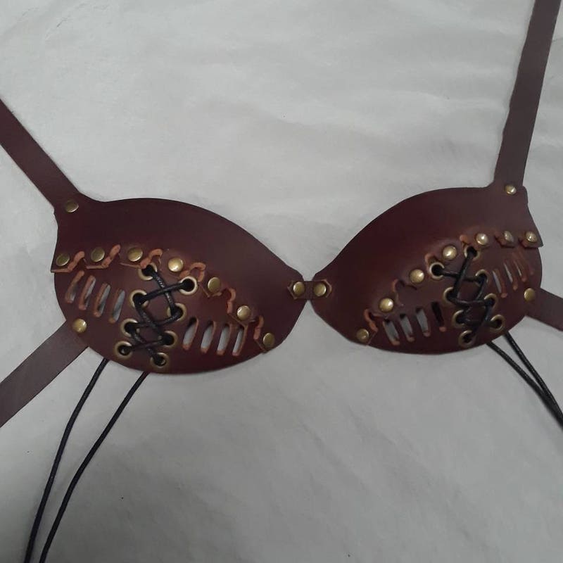 Leather Bra Tops - Etsy