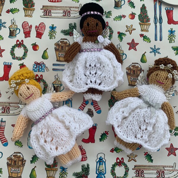 Knitted Tree Topper - Etsy UK