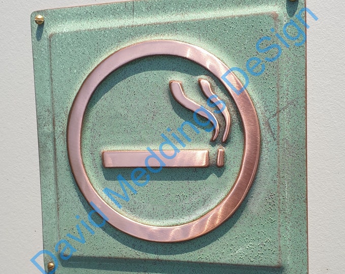 Copper Door Signs - David Meddings DeSign