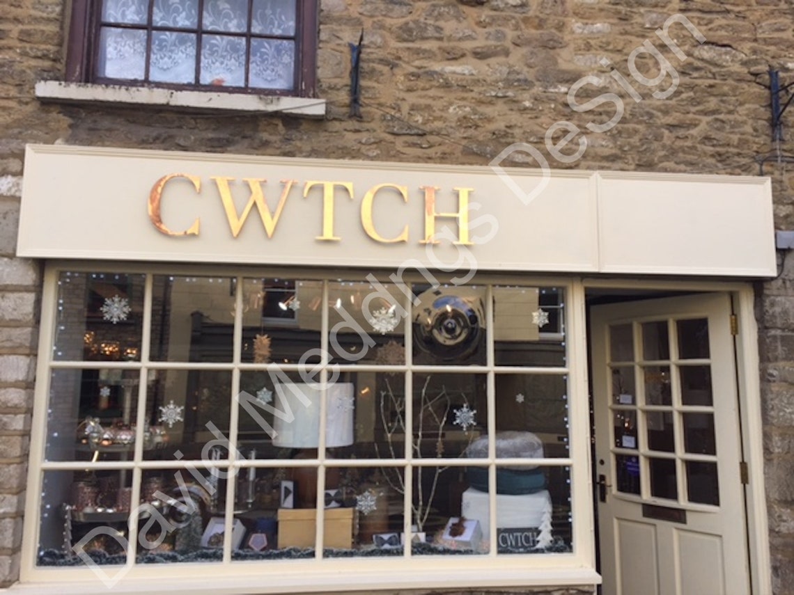 Shop Sign Cafe Store Commercial Signs From Your Graphics in - Etsy UK