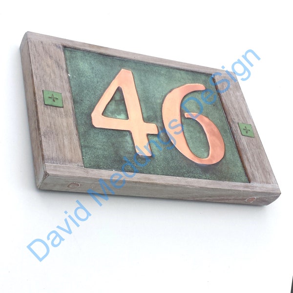 Wooden House Numbers - Etsy