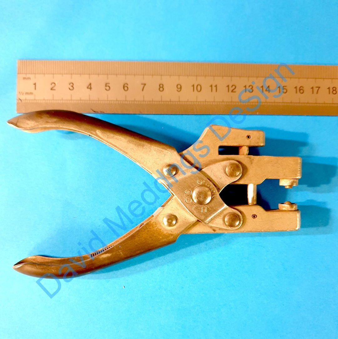 Vintage Velos No. 950 Leather Eyeletter and Punch Tool - Workshop ...