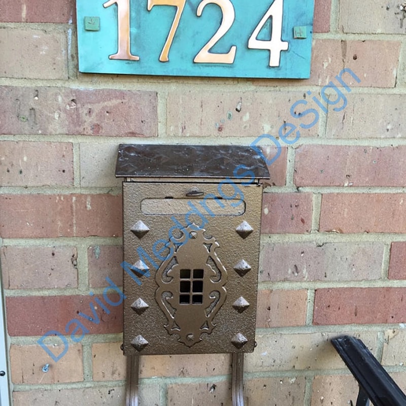 Copper Address Plate - Etsy