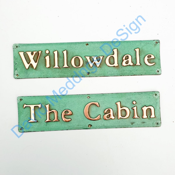 Copper Plaque - Etsy