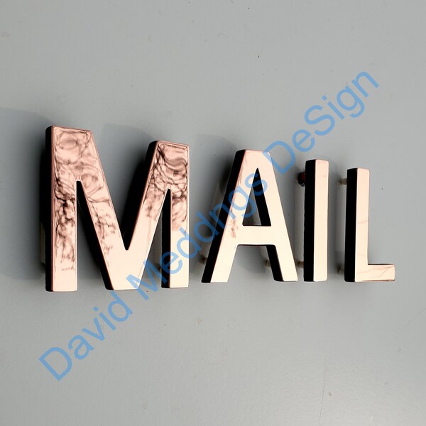 Metal Letters - Etsy