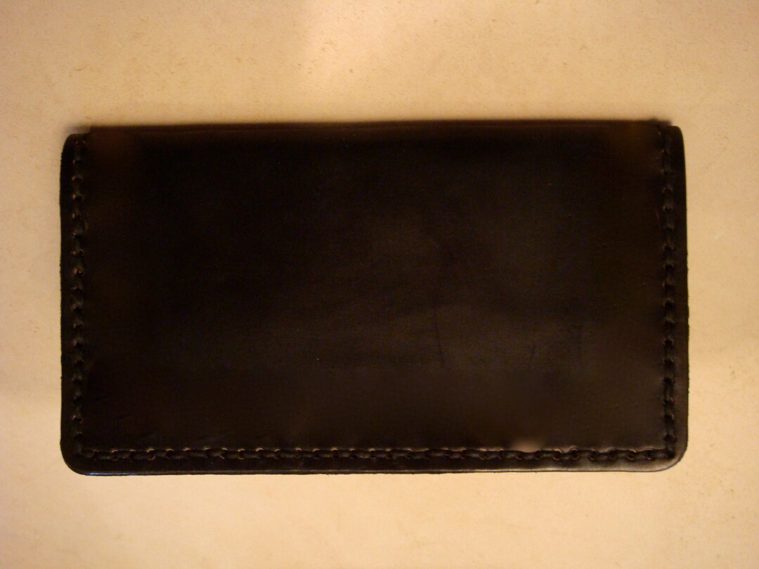 Black Leather Checkbook Cover Personalized Leather Checkbook Cover ...