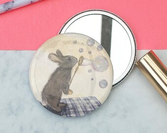 Rabbit mirror | Etsy