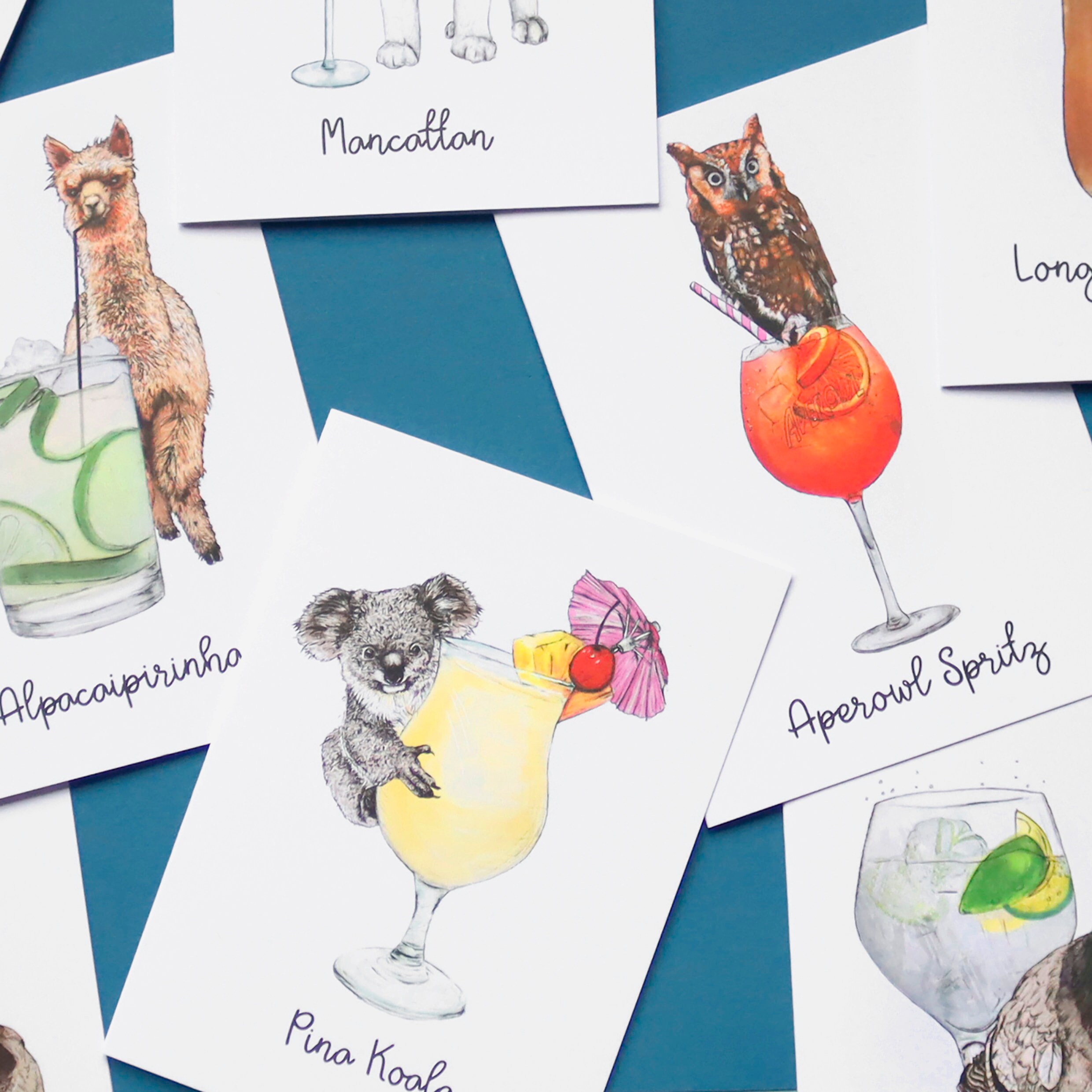 Pina Koala Greeting Card - Etsy UK