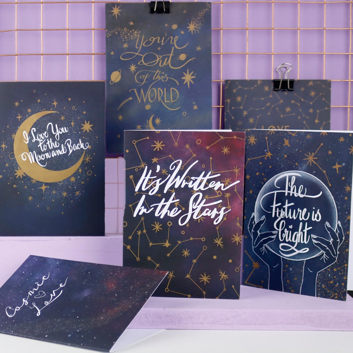 The Future is Bright Celestial Greeting Card | Etsy