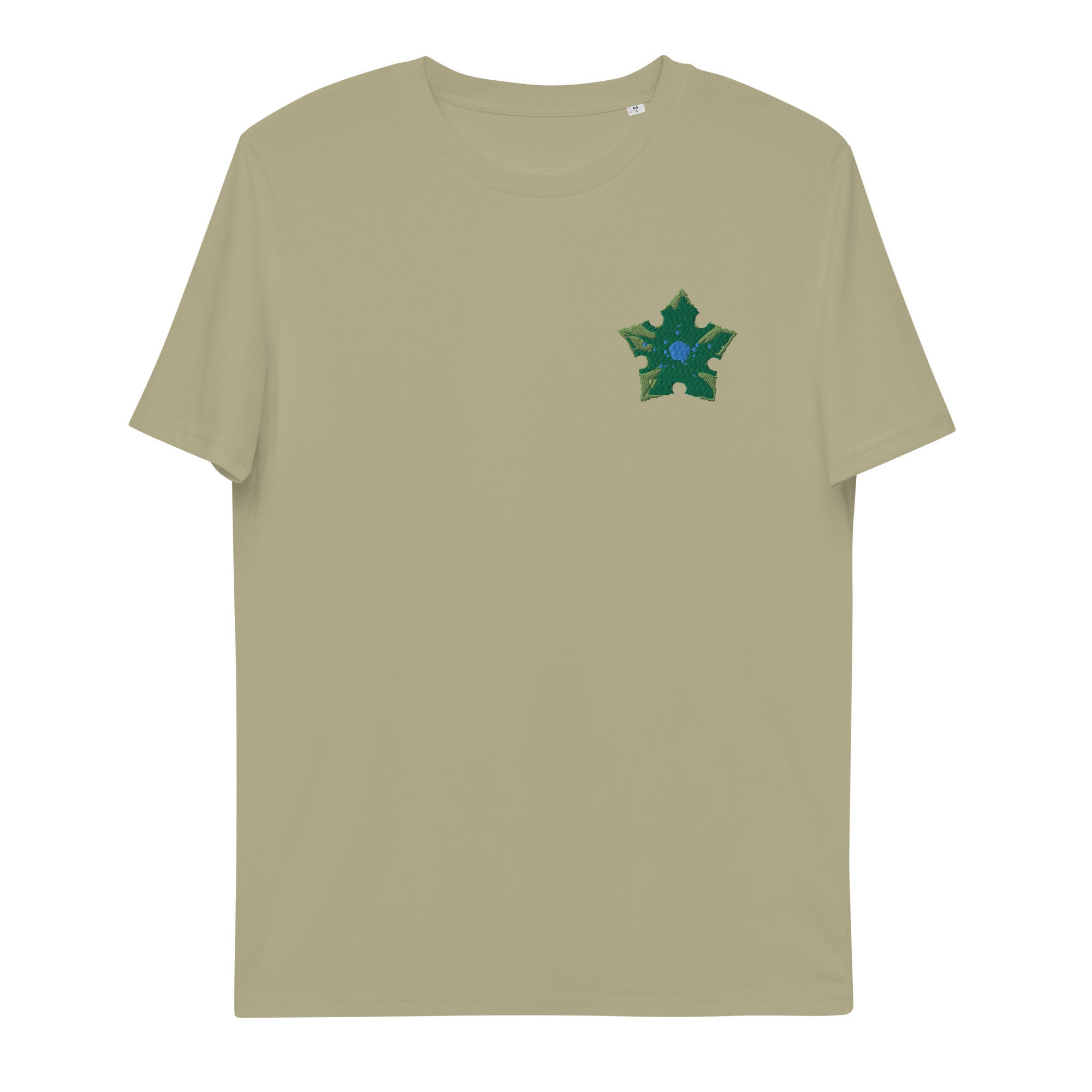 Land Before Time Embroidered Tree Star Unisex Organic Cotton T-shirt ...