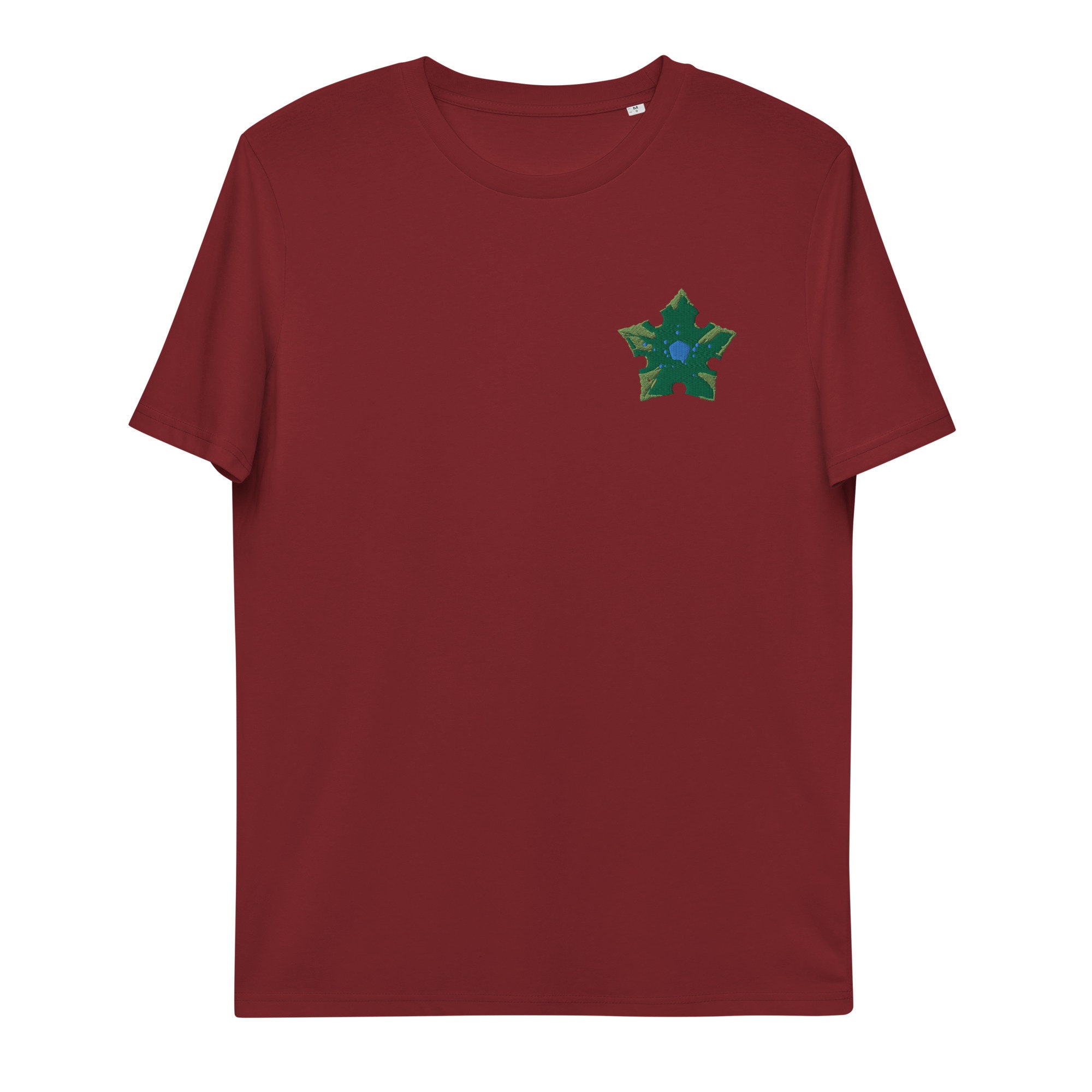Land Before Time Embroidered Tree Star Unisex Organic Cotton T-shirt ...