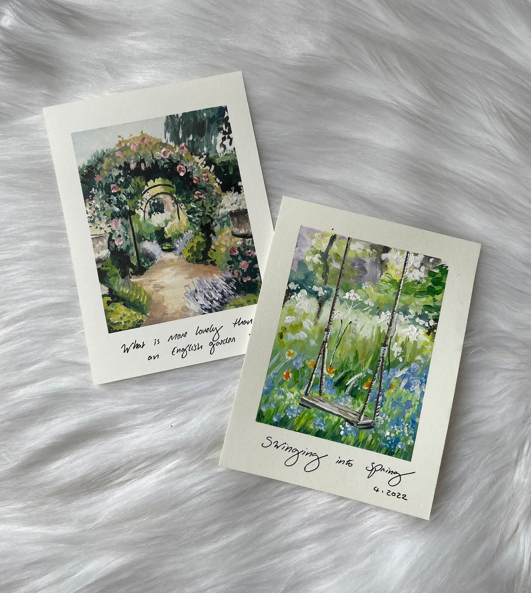 Swinging Into Spring *PRINT SET* - Etsy