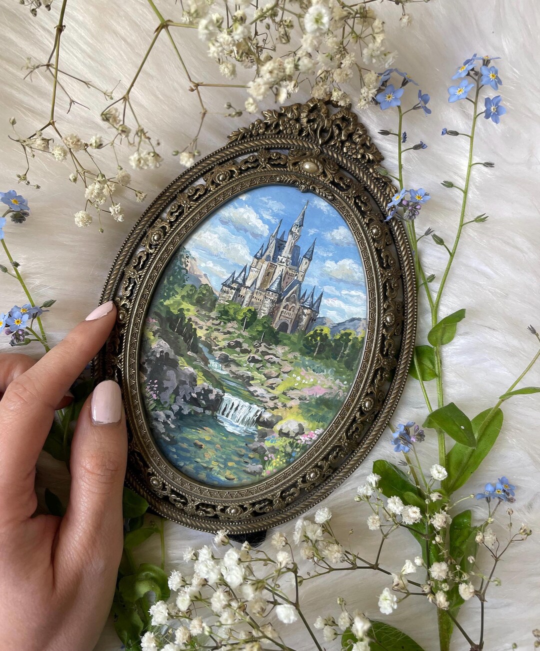 A View From the Glade *ORIGINAL FRAMED PAINTING* - Etsy