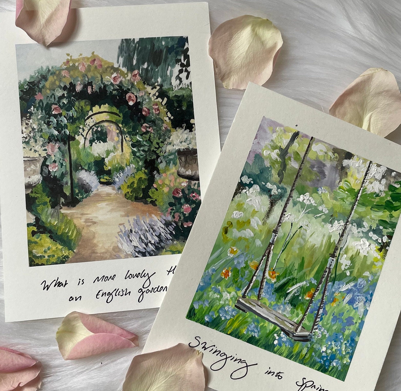 Swinging Into Spring *PRINT SET* - Etsy
