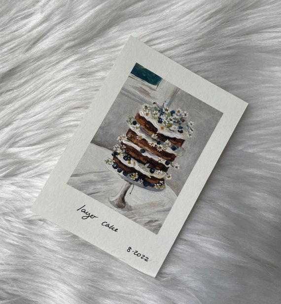 Layer Cake SKETCHBOOK PAGE PRINT - Etsy