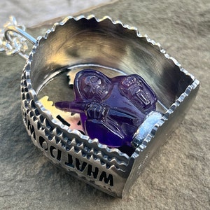 Grim Reaper, Santa Muerte, Purple Amethyst, Silver, Gold, Arya Stark ...