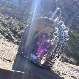 Grim Reaper, Santa Muerte, Purple Amethyst, Silver, Gold, Arya Stark ...