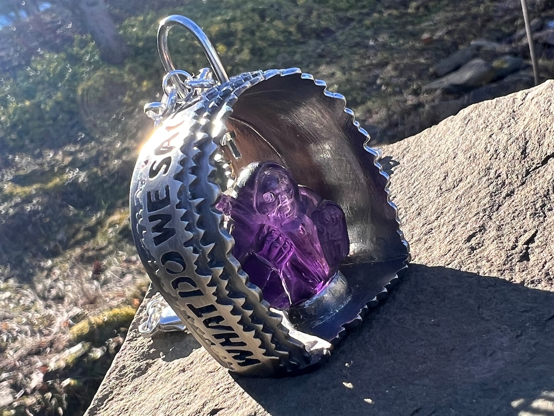 Grim Reaper, Santa Muerte, Purple Amethyst, Silver, Gold, Arya Stark ...