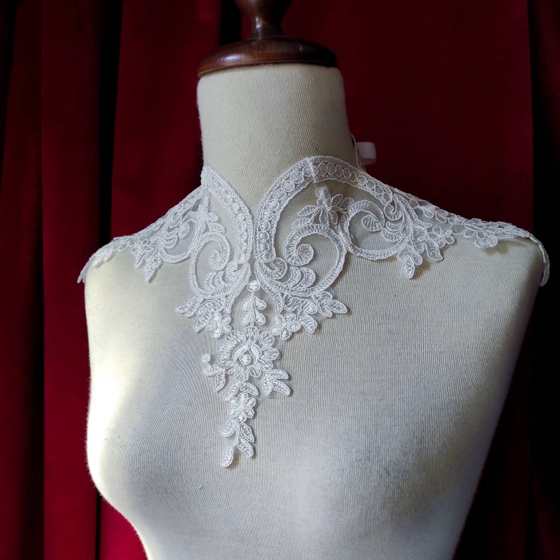 Choker lily. Lace Gothic Necklace Choker Back - Etsy