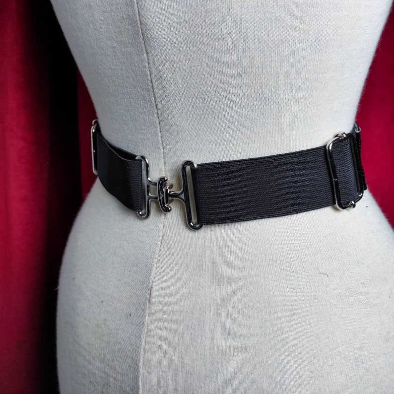 Waist-belt azalea. Gothic Glossy Pvc and Mesh | Etsy