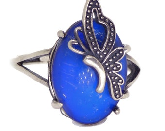 Butterfly Mood Ring - Etsy