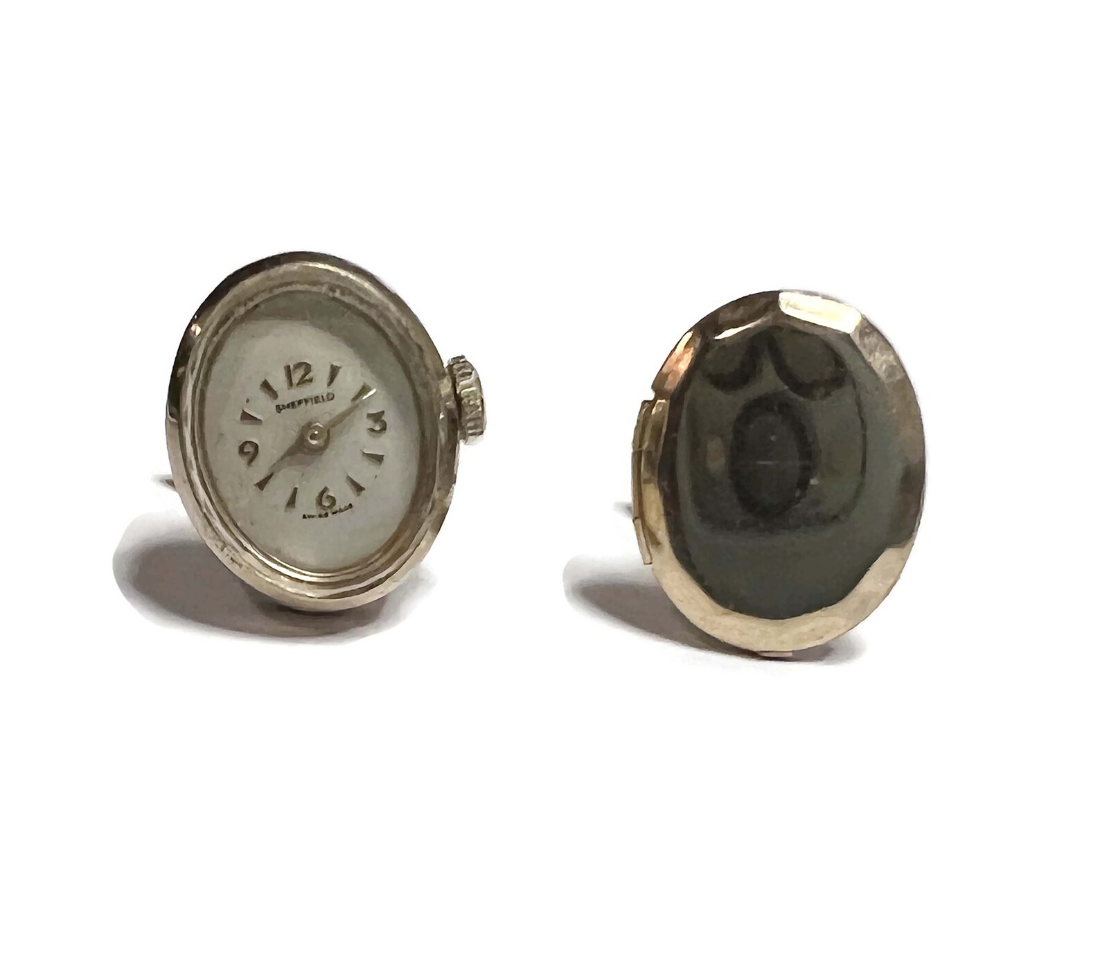 Vintage Sheffield Watch Cufflinks - Etsy