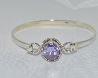 Sterling Silver Fully Adjustable Bangle Bracelet | Etsy