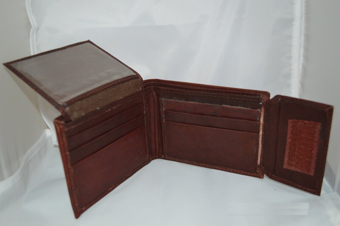 U.S. Navy Emblem Leather Wallet - Etsy