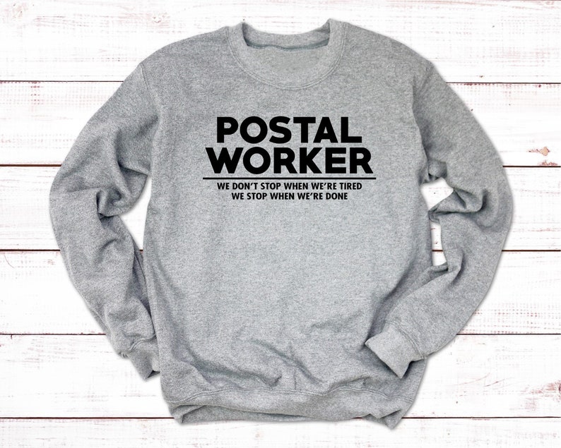 Postal Workers T Shirt Post Office Shirt Funny Tops Sayings | Etsy