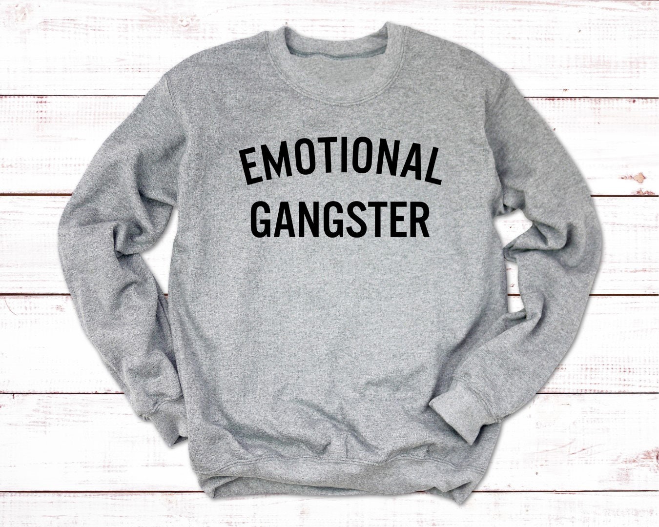 Emotional gangster tees shirt graphic tees cute sassy with | Etsy