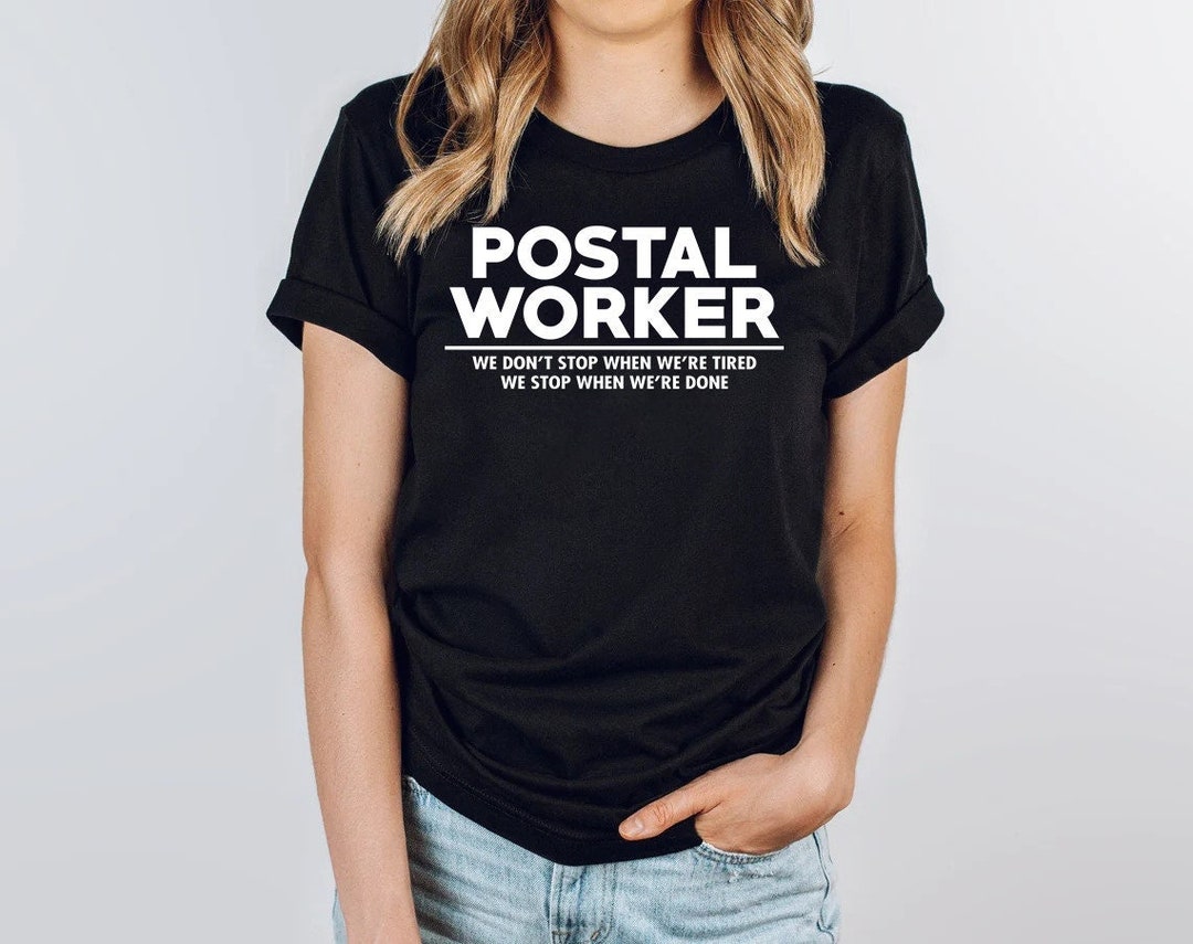 Postal Workers T Shirt Post Office Shirt Funny Tops Sayings - Etsy
