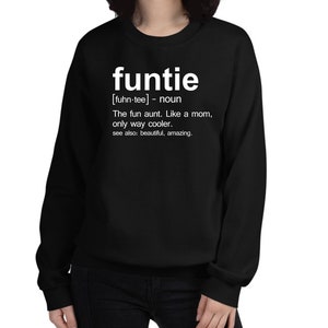 Funtie Shirt Family Gift Fauntie Tee Fauntie Tshirt Auntie - Etsy