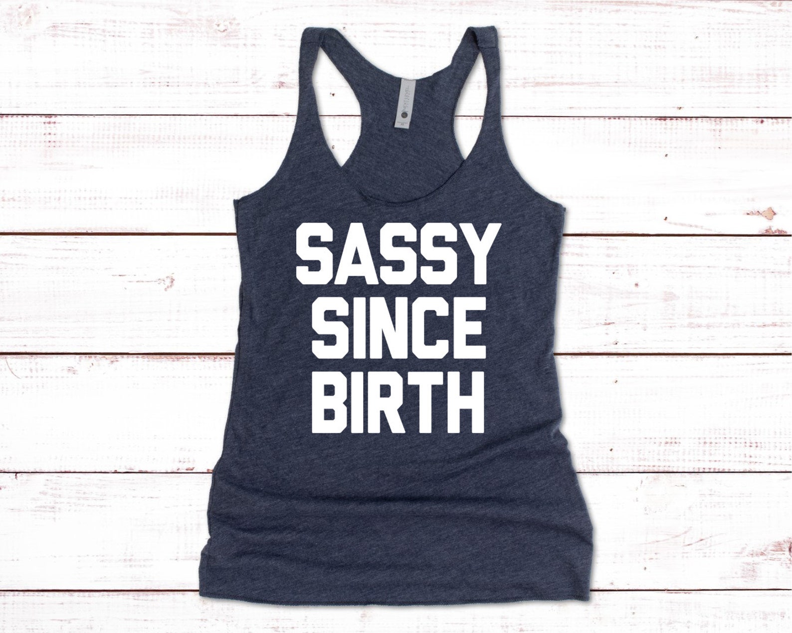 Sassy Since Birth Tees Shirt Birthday Funny Ts Cute Girl Etsy