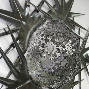 North Star Metal Wall Art and Lighting Piece - Etsy