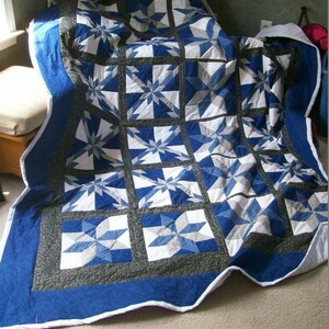 King Size Multi-star Quilt - Etsy