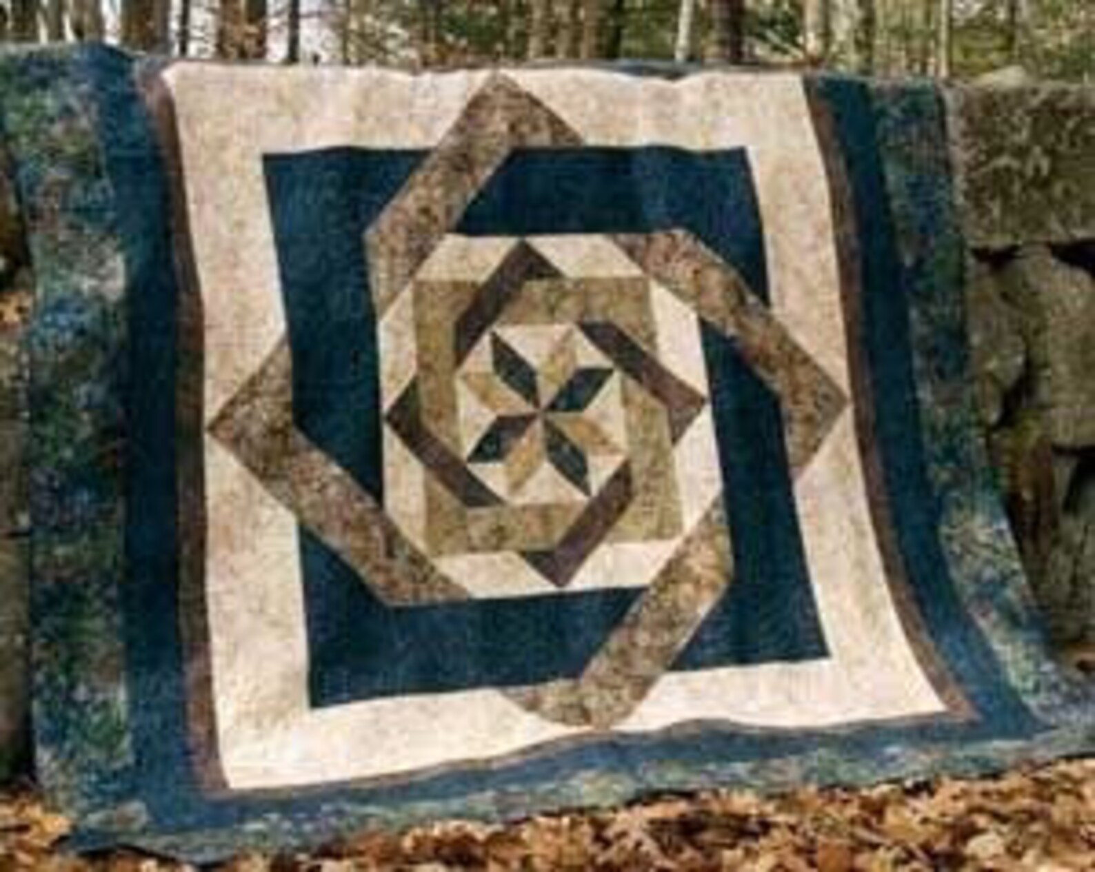 Labyrinth Quilt - Etsy
