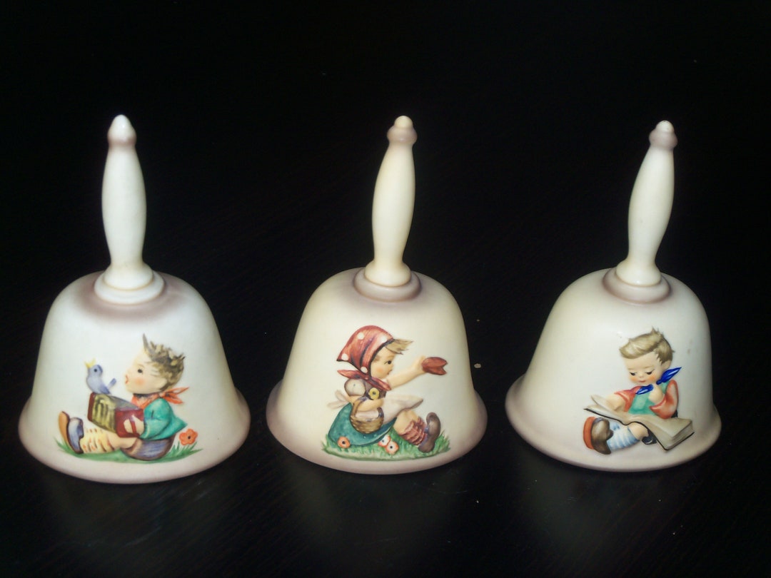 Set of 3 Vintage MJ Hummel / Goebel Bells 1978 1979 1980 - Etsy