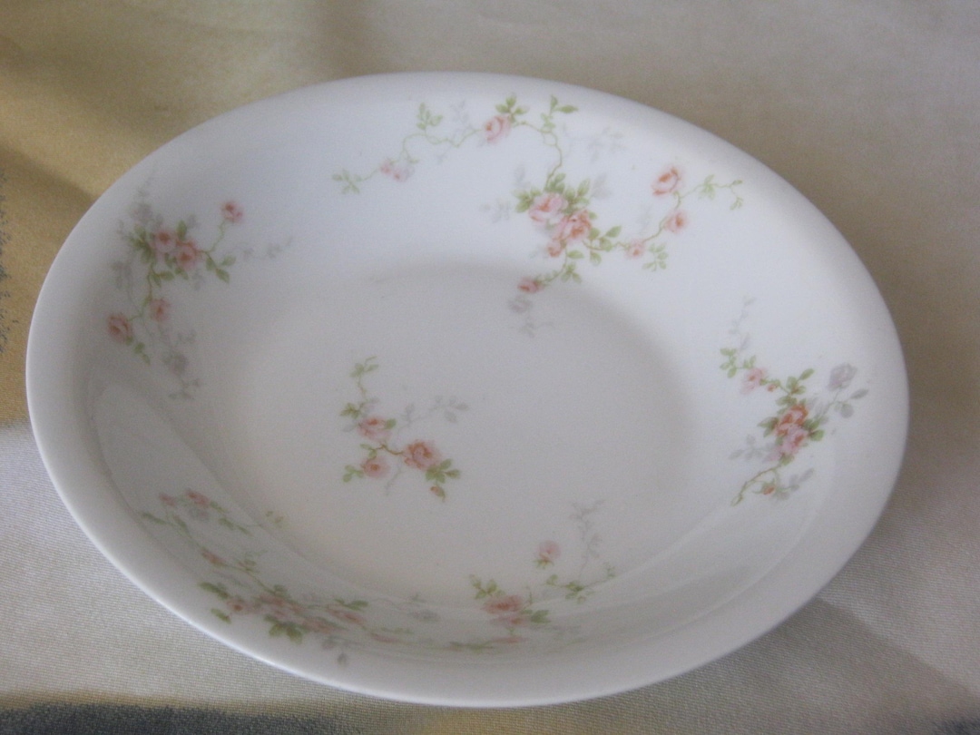 Beautiful Theodore Haviland Limoges France 7 1/2 Inch Soup Bowl W/ Pink ...