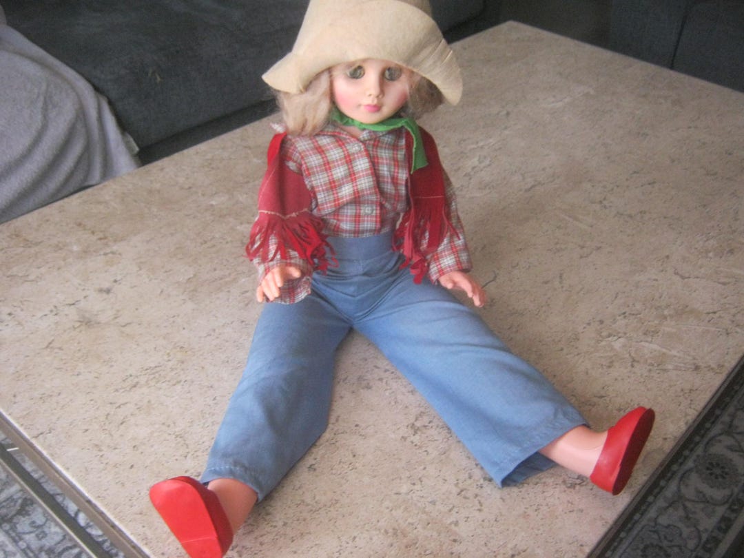 Vintage Uneeda Doll Co 24 Inch Doll Marked 1967* - Etsy