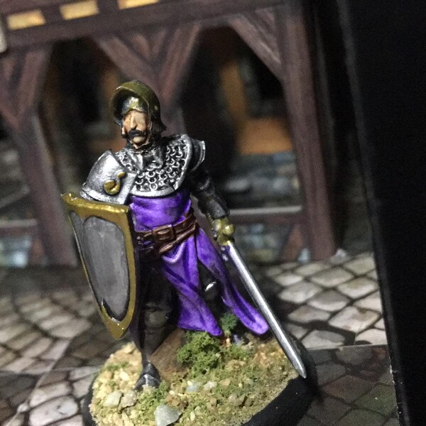 Purple Knight - Etsy