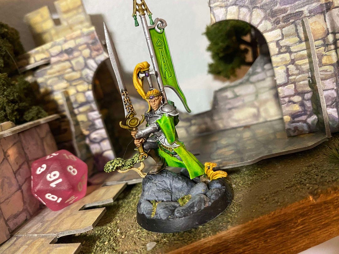 Elven Swordsman Myrai's Purifier Warhammer Underworlds Games Workshop ...